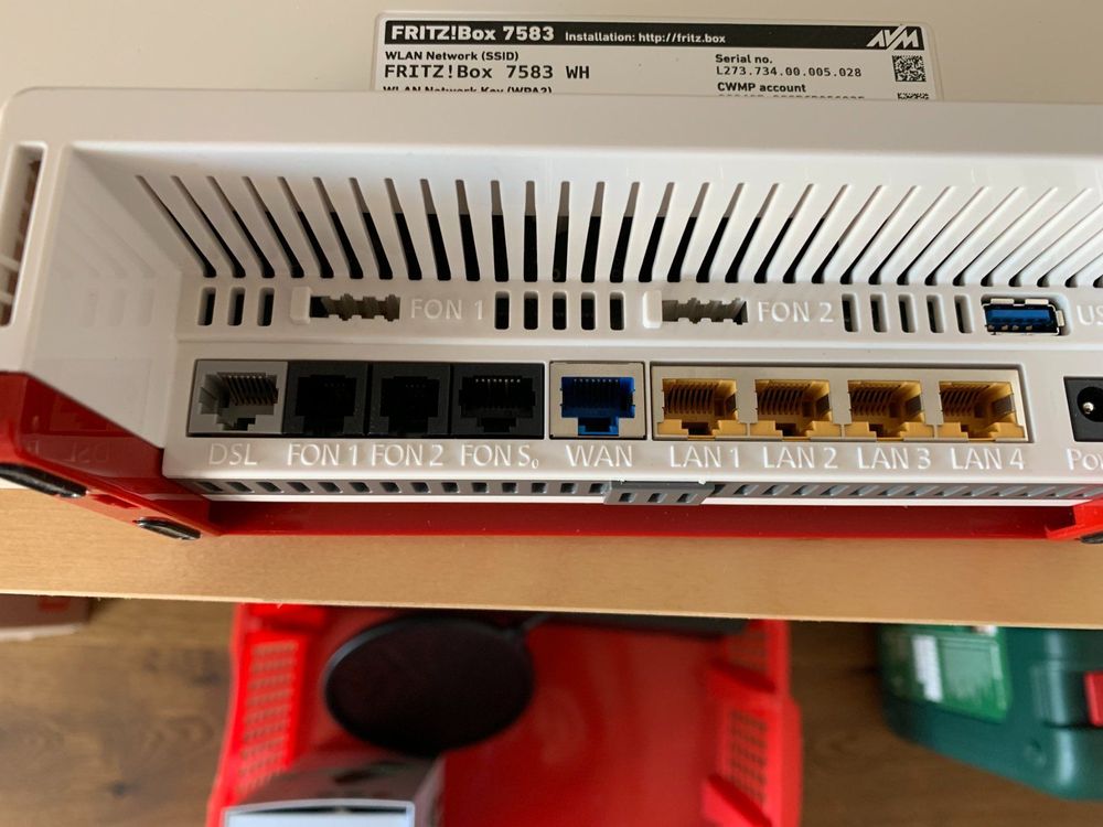 FRITZ!Box 7583 Router mit G.fast-Bonding | Kaufen auf Ricardo