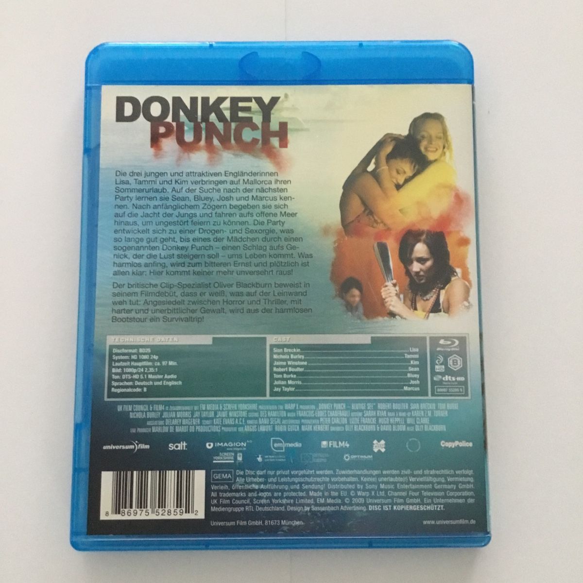 Donkey Punch Blu Ray (Neu (gemäss Beschreibung)) in Blauen für CHF 4.9 ...