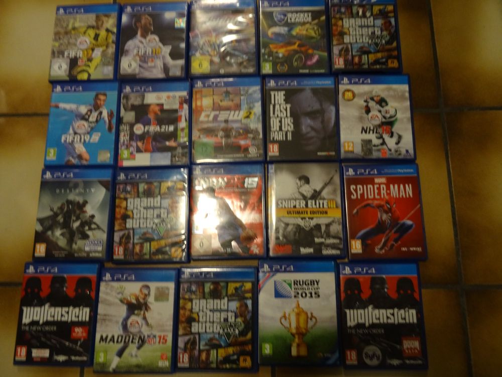 46 PS4 Games | Kaufen auf Ricardo