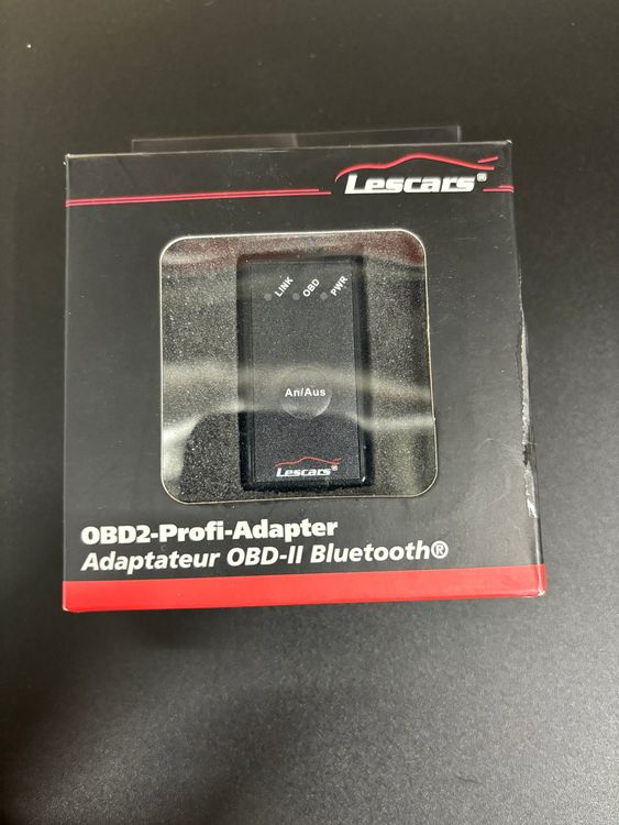LESCARS OBD2-Profi-Adapter, OBD-II Bluetooth ***PORTOFREI*** (Gebraucht ...
