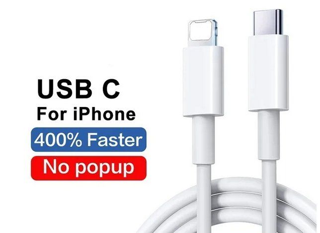 2x 2m Lightning Kabel für Apple+iPhone USB TypC zu Lightning (Neu und originalverpackt) in ...