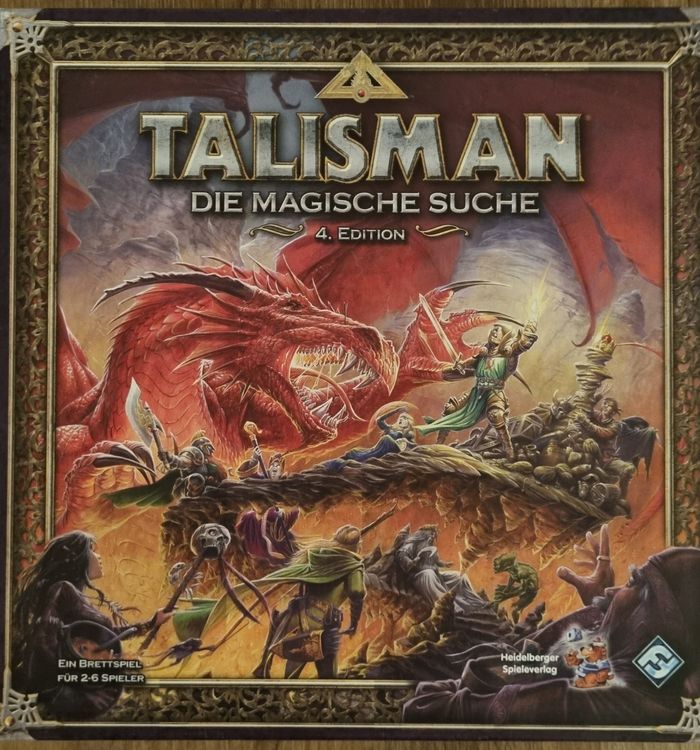 Talisman 4.Edition und die Erweiterung "die Stadt" (Neu (gemäss ...