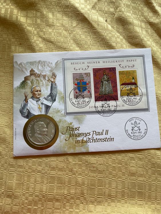 Papst Johannes Paul ll In Liechtenstein (232) | Kaufen auf Ricardo