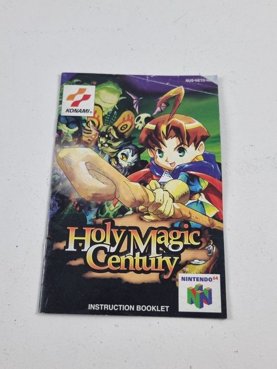 Nintendo 64 Holy Magic Century Spielanleitung N64 (Gebraucht) in Basel ...