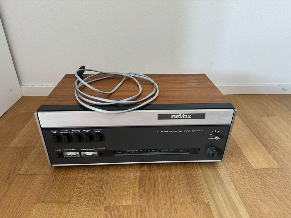 Revox A76 Multiplex Stereo Tuner | Kaufen auf Ricardo
