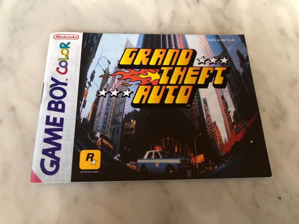 ANLEITUNG FÜR GTA GAME BOY COLOR (Gebraucht) in hägendorf für CHF 18 ...