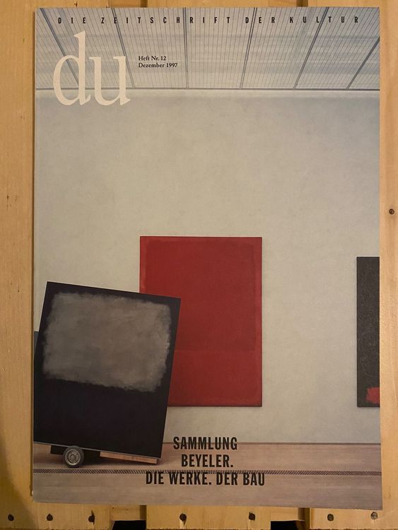 678 Du Kulturmagazin Dezember 1997 Sammlung Beyeler | Kaufen auf Ricardo