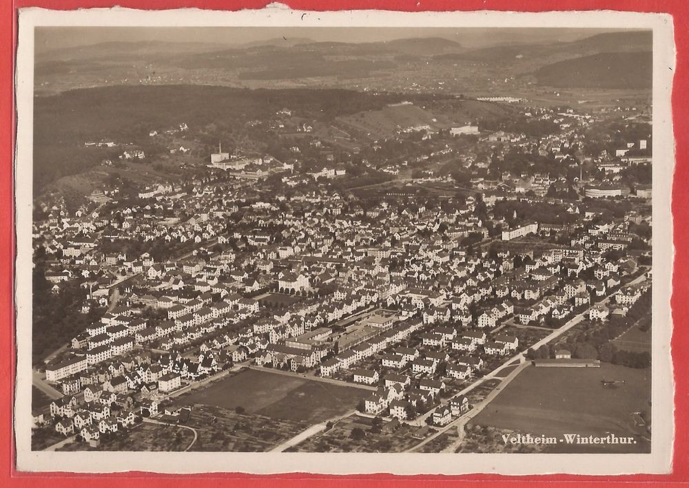 Veltheim bei Winterthur - Flugaufnahme Luftbild Alpar 1939 (Gebraucht ...