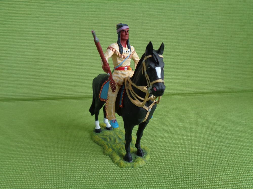 Elastolin Preiser Winnetou zu Pferd. | Kaufen auf Ricardo