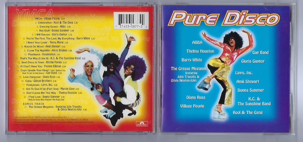 Pure Disco - schöne CD mit guter Disco Music (Gebraucht) in Sissach für ...