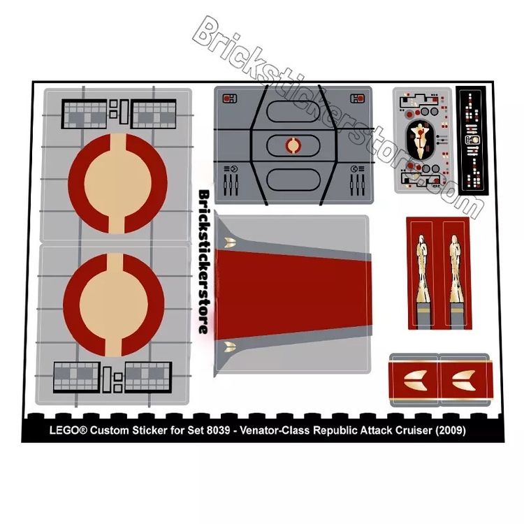 Lego Star Wars 8039 Sticker Satz (Neu und originalverpackt) in Schwenden für CHF 14.5 – mit ...