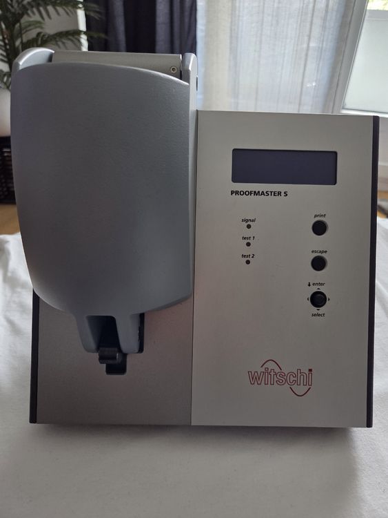 Witschi Proofmaster S WD-Prüfgerät (Gebraucht) in Steffisburg für CHF ...