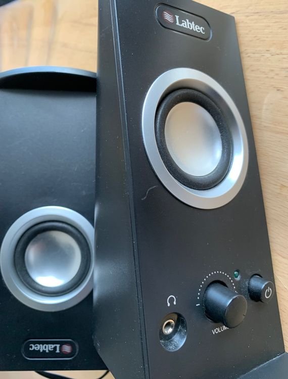 Labtec Multimedia Speaker M/N: S-0189B Spin 95 (Gebraucht) in ...