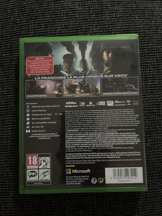 Call of Duty Modern Warfare II - Xbox Series X/One (Neuf (Voir ...