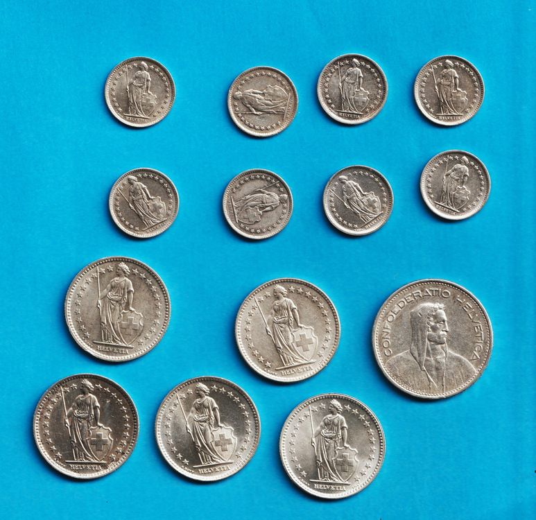 Lot Silbergeld Schweiz 19 Fr. | Kaufen auf Ricardo