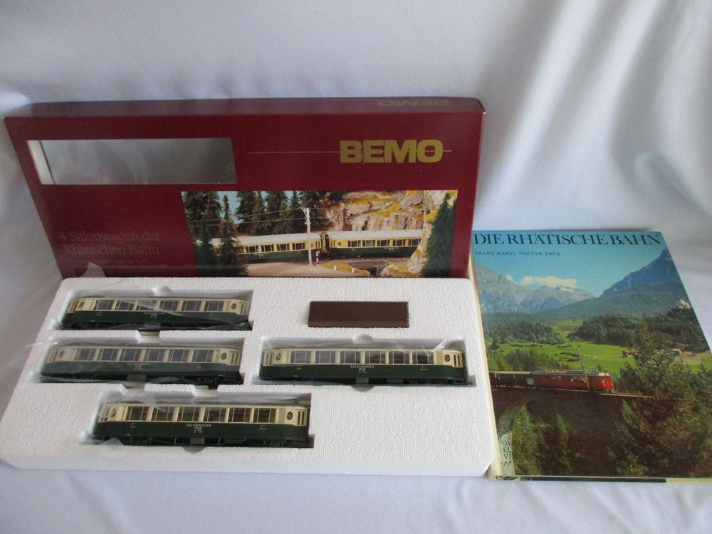 Bemo HOm GS 7272 134 4 Salonwagen der Rhät.Bahn in OVP (981) | Kaufen ...