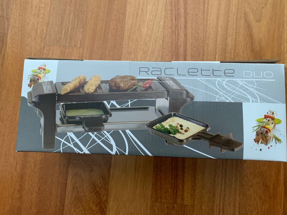 Raclette Duo von Nouvel inkl. Grillplatte (Neu und originalverpackt) in ...
