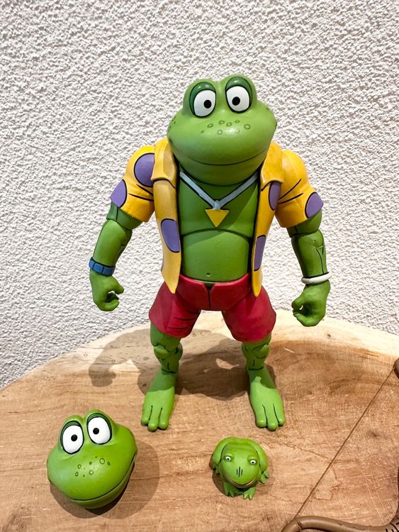 NECA Ninja Turtle Tmnt Rasputin Frosch Figur rare sammler (Gebraucht ...
