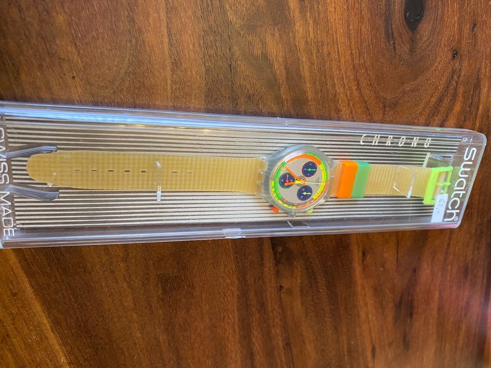 Swatch Chrono Neu & Original Verpackt (Neu und originalverpackt) in ...