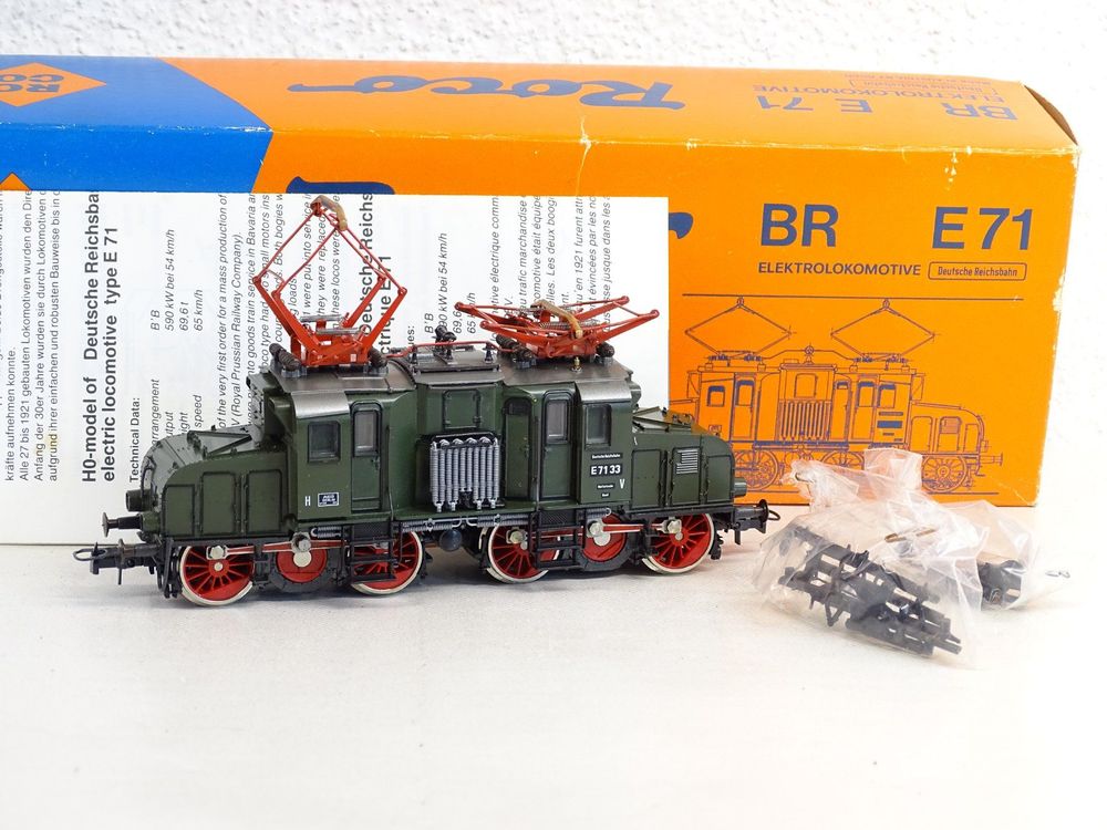 Roco 04196A BRE71 33 Grün, H0,GS/DC,OVP (Neu (gemäss Beschreibung)) in ...