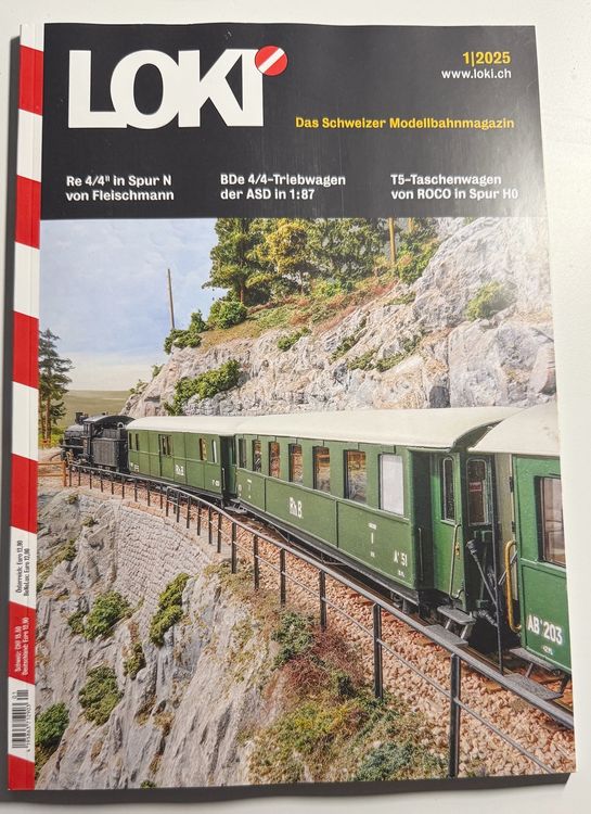 Loki Schweizer Modellbahnmagazin 01/2025 (Neu (gemäss Beschreibung)) in Samedan für CHF 4 – mit ...