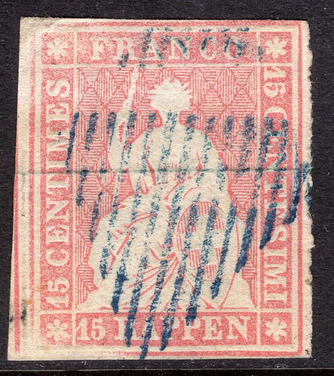 Strubel 24B mit schöner blauer Raute! SBK 140.- (Gebraucht) in Samnaun-Compatsch für CHF 18 ...