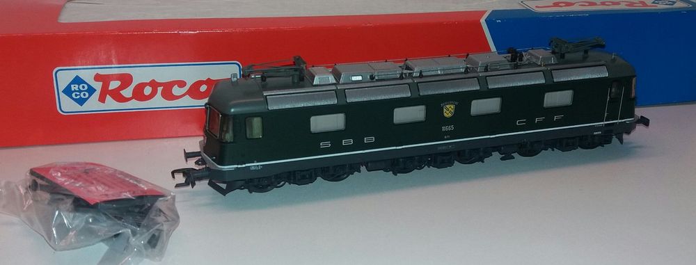 Roco 63730.2 - E-Lok Re 6/6 (11665) SBB - H0 - GS in OVP (Gebraucht) in ...