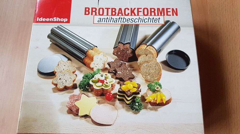 BROTBACKFORMEN 3ER SET (Neu (gemäss Beschreibung)) in Sax für CHF 9 ...