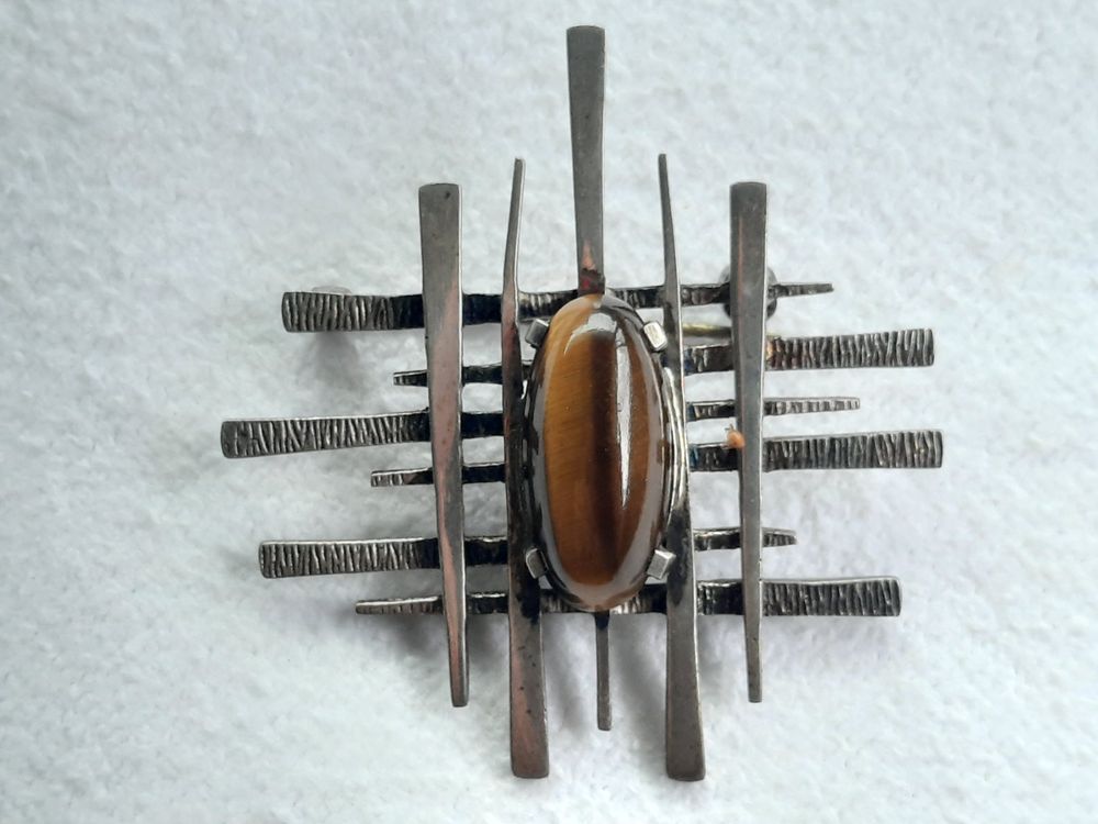 Vintage schöne Broschen mit Silber, Steine, Strass (Gebraucht) in ...