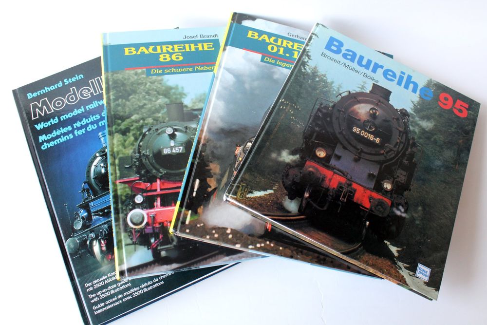 4 Bücher über Dampfloks und Modellbahnen | Kaufen auf Ricardo