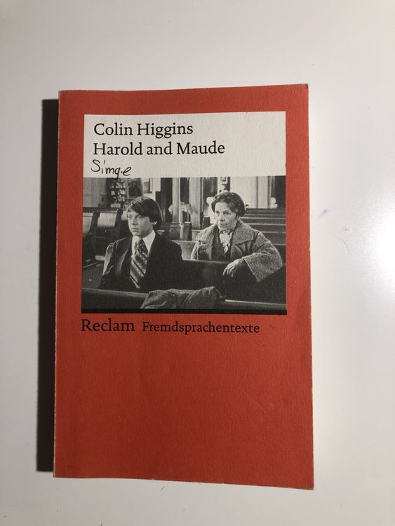 Colin Higgins / Harold and Maude (Gebraucht) in Zuchwil für CHF 5 – mit ...