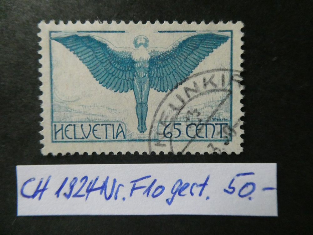 CH 1924 Nr. F10 gestempelt (Gebraucht) in Lausen für CHF 7.5 – mit Lieferung auf Ricardo kaufen