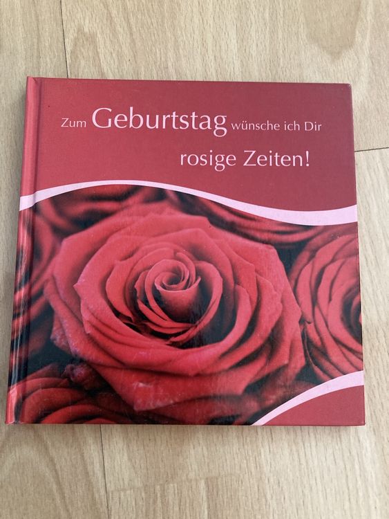 Hübsche Geschenkidee - Rosige Zeiten - Neuwertig & Schön! (Gebraucht) in Wolfwil für CHF 2 – mit ...