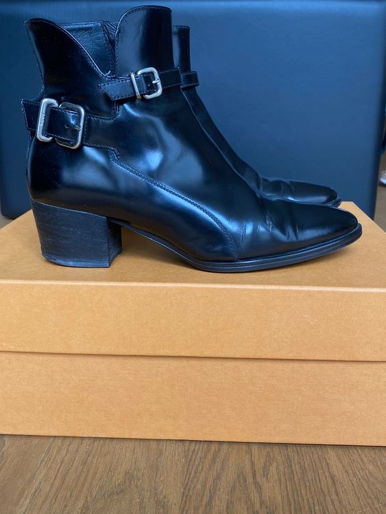 TOD'S Women Buckled Leather Ankle Boots in Black (Size 36.5) | Kaufen ...