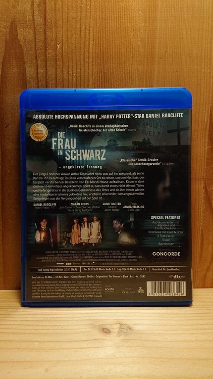 DIE FRAU IN SCHWARZ Blu-Ray mit Daniel Radcliffe (Gebraucht) in Wilderswil für CHF 4.9 – mit ...