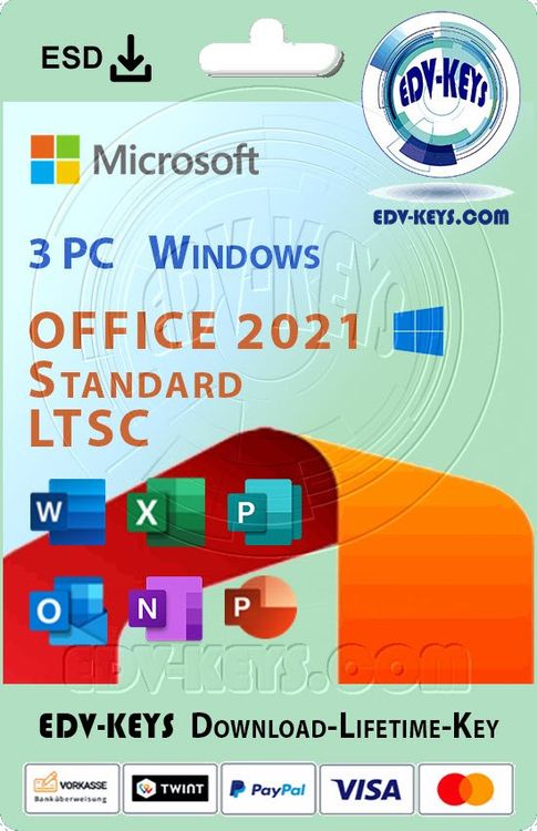 Microsoft Office 2021 Standard 3 PC Lifetime (Gebraucht) in Langenthal ...