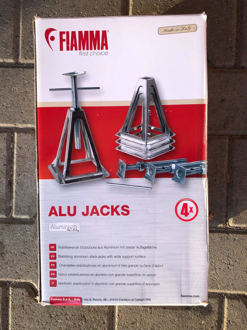 Fiamma Alu Jacks Stützen Unterst, 4 Stück (Gebraucht) in Wängi für CHF ...