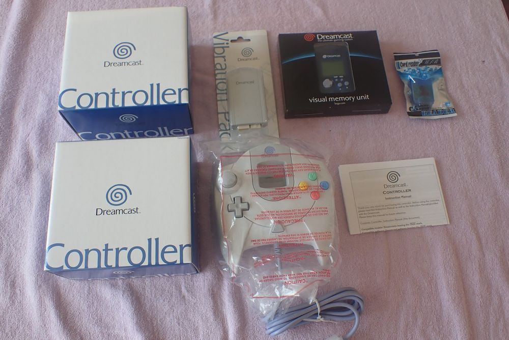 Controller Visual Memory Unit Vibration Pack SEGA Dreamcast | Kaufen ...