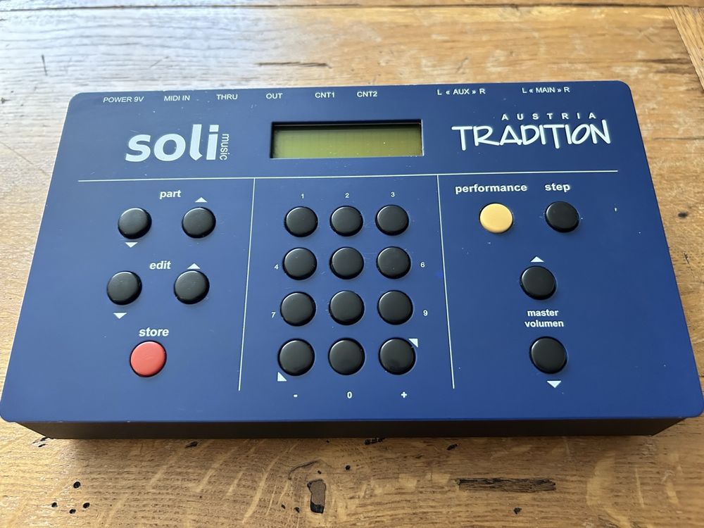 Vintage Soli Music Austria Tradition Folklore Sound Module (Neu (gemäss ...