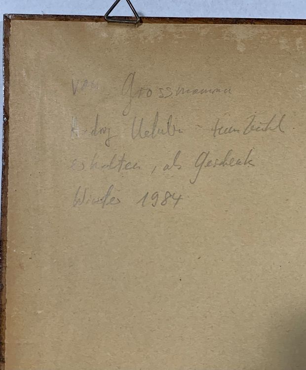 Antike Aquarelle Kloster Szene mit Mönche &Beschriftet (Gebraucht) in Root für CHF 15 – mit ...