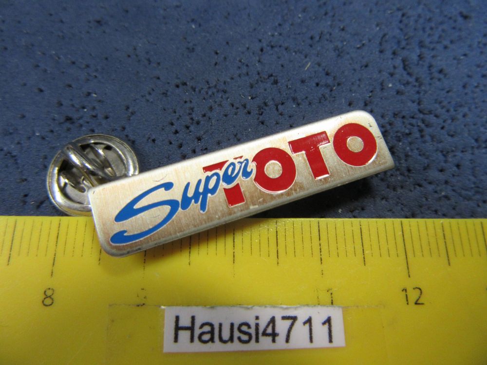 FUSSBALL PIN SUPER TOTO | Kaufen auf Ricardo