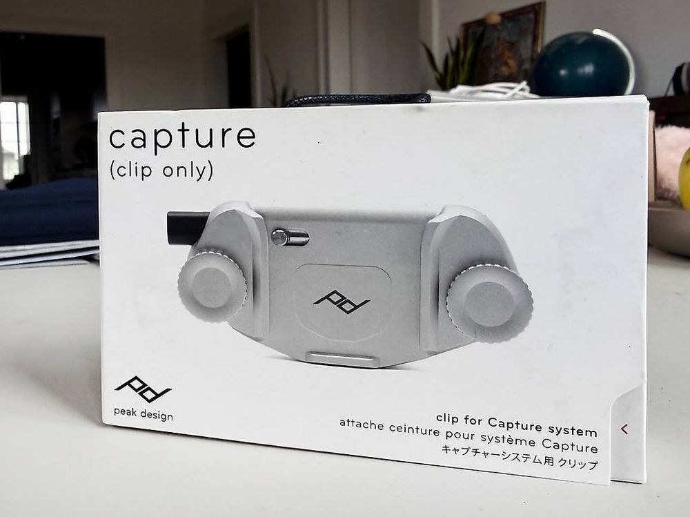 Peak Design Capture Clip Silber (NEU) (Neu und originalverpackt) in ...
