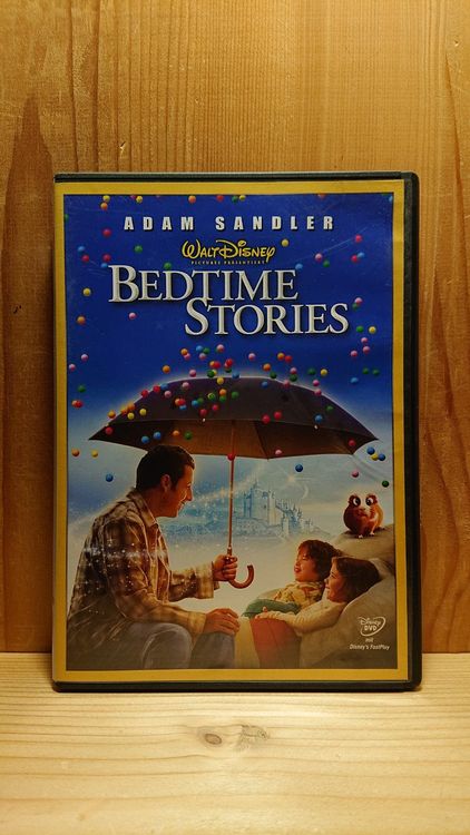 BEDTIME STORIES DVD Walt Disney mit Adam Sandler (Gebraucht) in ...