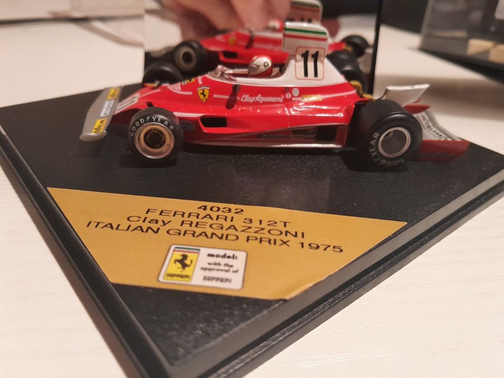 Ferrari 312T (Regazzoni) Italia GP 1975 Sieger 1:43 Quartzo (Defekt) in ...