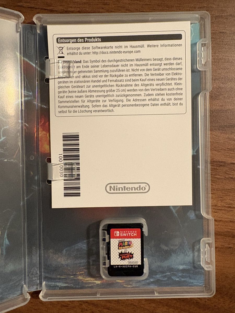 Nintendo Switch Spiel: Super Mario 3D World + Bowser's Fury (Gebraucht ...