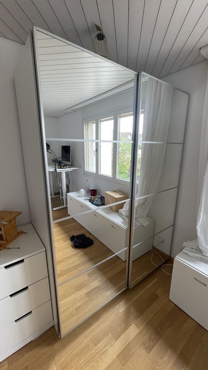 Wunderschne Kleiderschrank Dachschrge Ikea Ebenbildnull