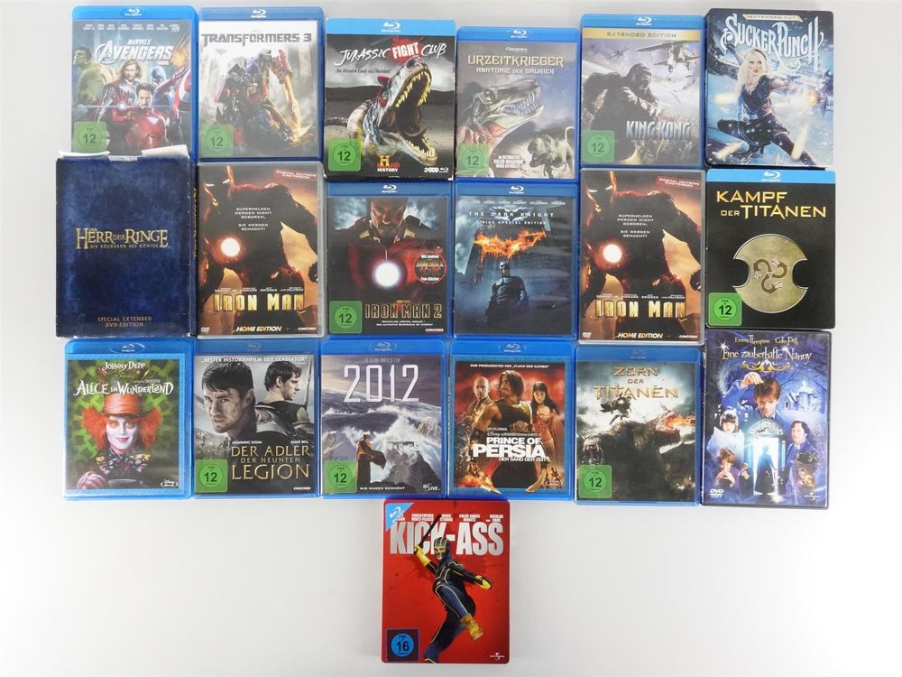 Blueray & DVD - Sci-Fi-Filme (19 Stk.) | Kaufen auf Ricardo