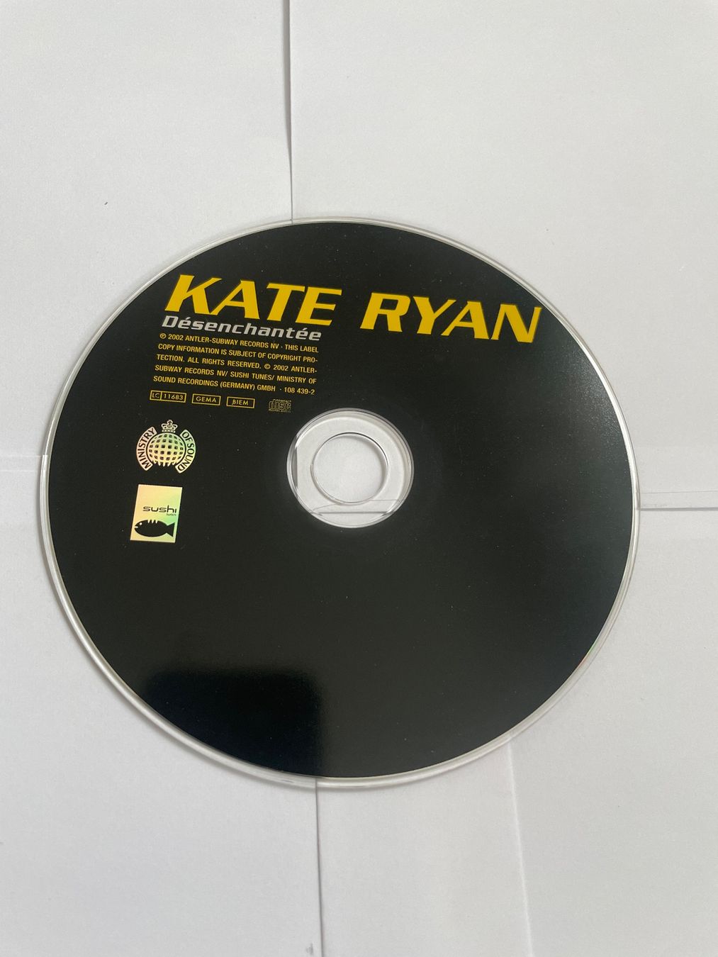 Kate Ryan - Désenchantée - CD Single - Top Zustand! (Gebraucht) in ...