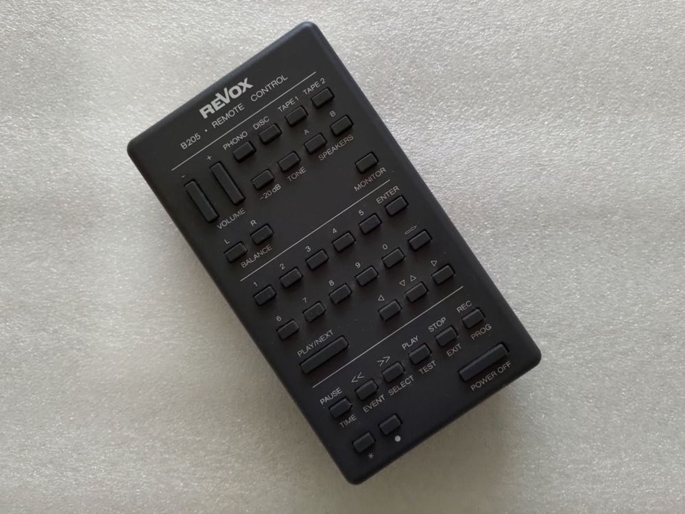 REVOX B205 Fernbedienung / Remote Control (Gebraucht) in für CHF 101 ...