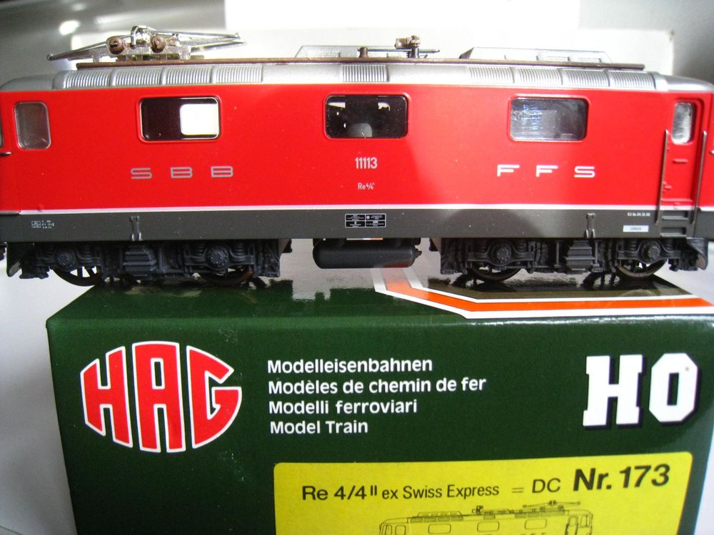 Hag Re 4/4 II 11113 ex Swiss-Express+4 eckigen Scheinwerfern (Neu (gemäss Beschreibung)) in ...